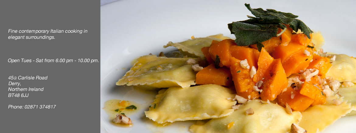 La Sosta – Derry’s longest established Italian restaurant located in ...